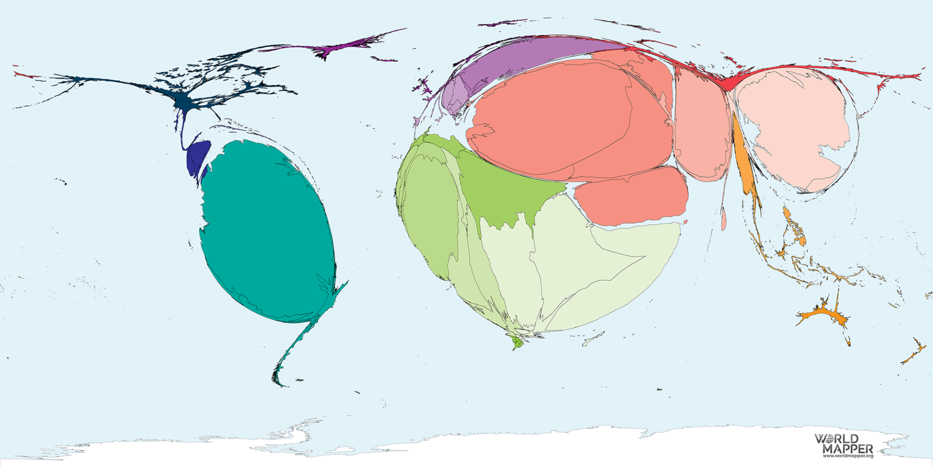 Raspberry Production - Worldmapper