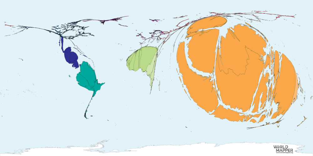 Mango Production - Worldmapper