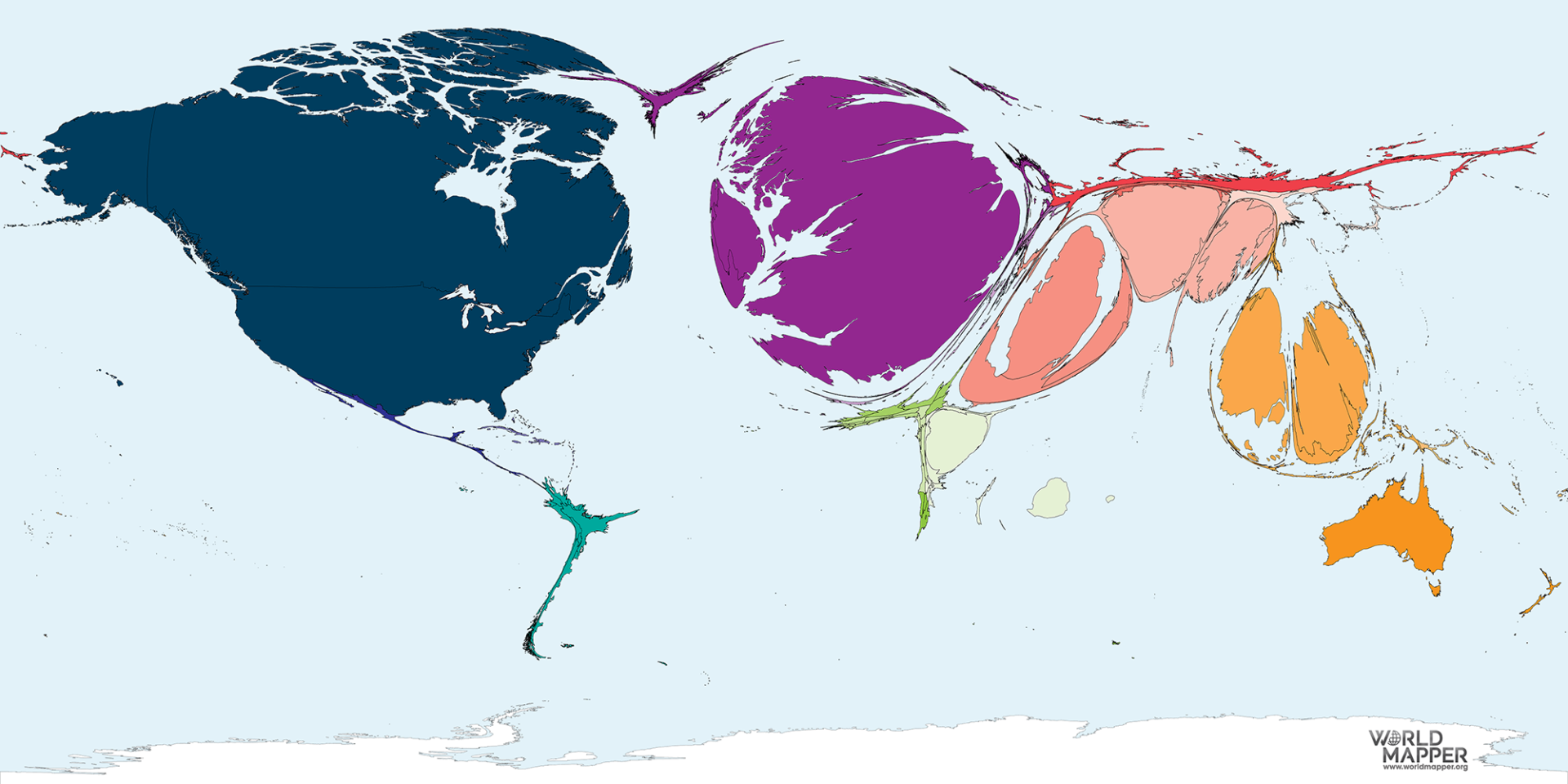 Population Year 1 - Worldmapper