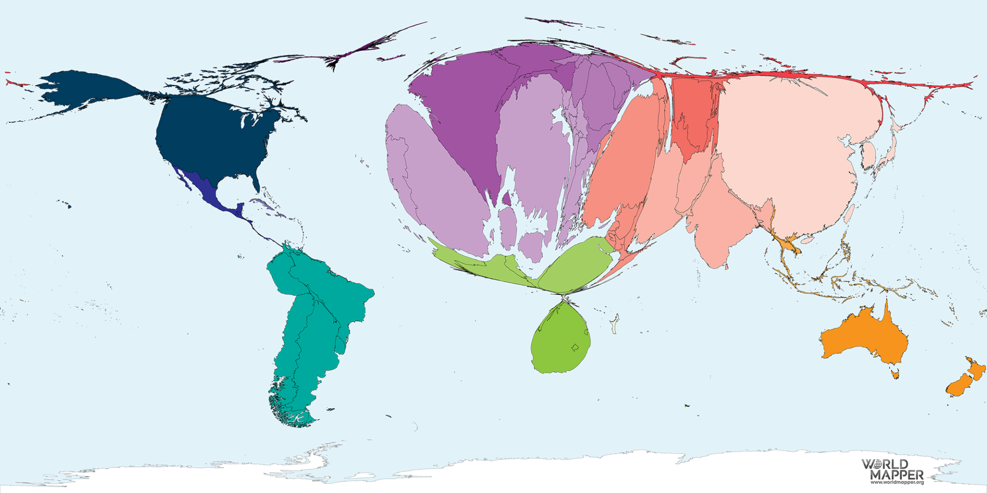 Grape Production - Worldmapper