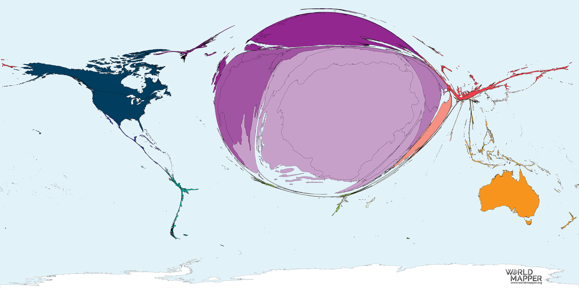 Ginger Production - Worldmapper