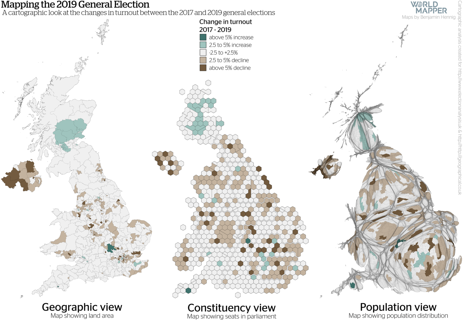 | Cartographic Views of the 2019 General Election