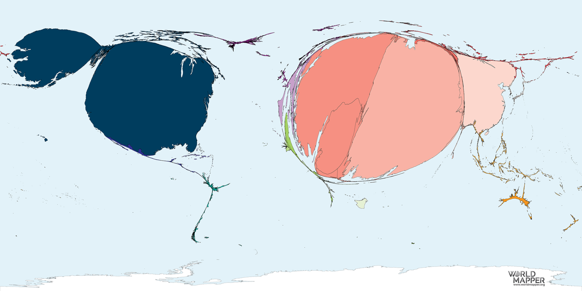 Pistachio Production - Worldmapper