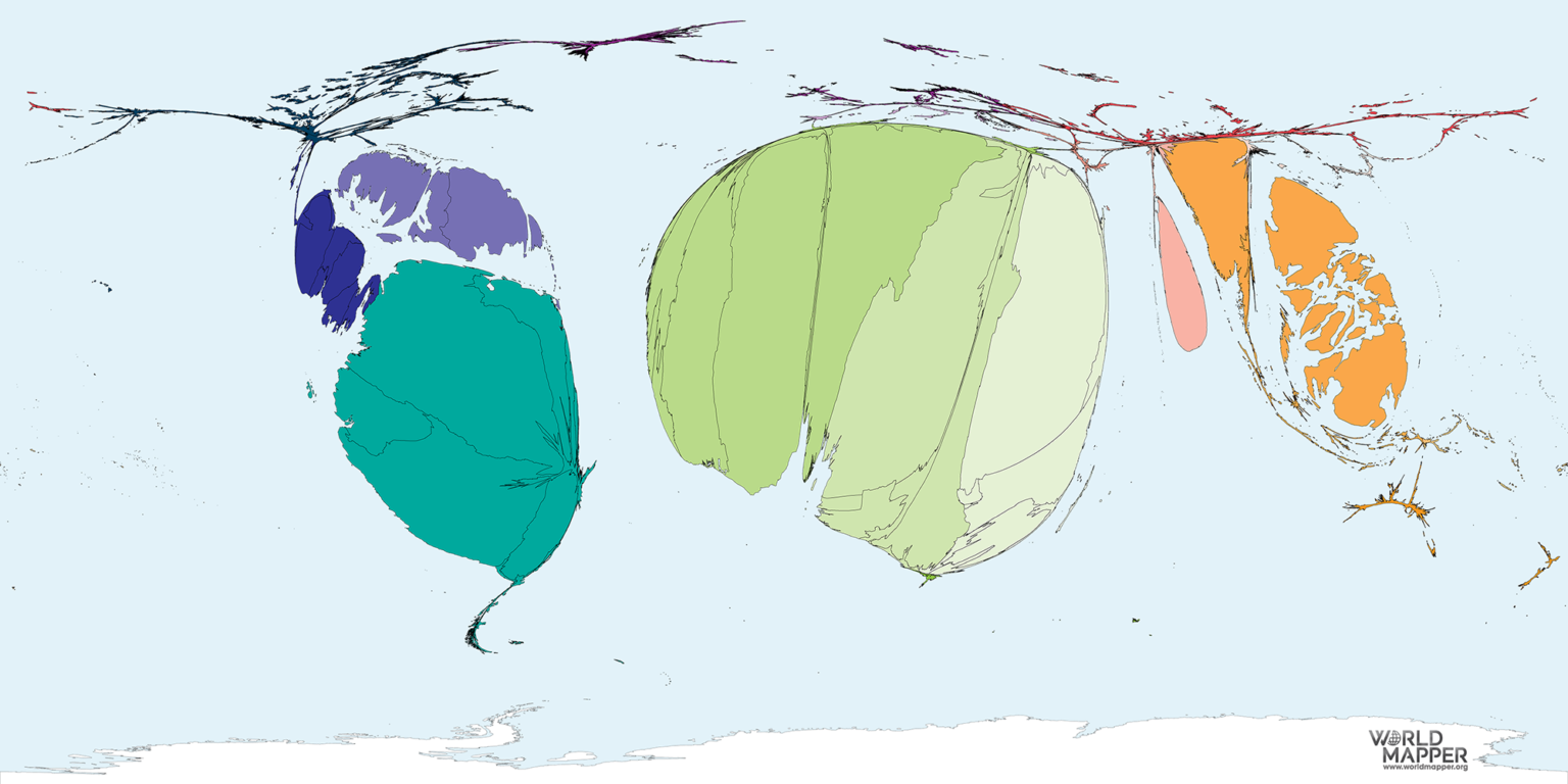 Reference map - Worldmapper