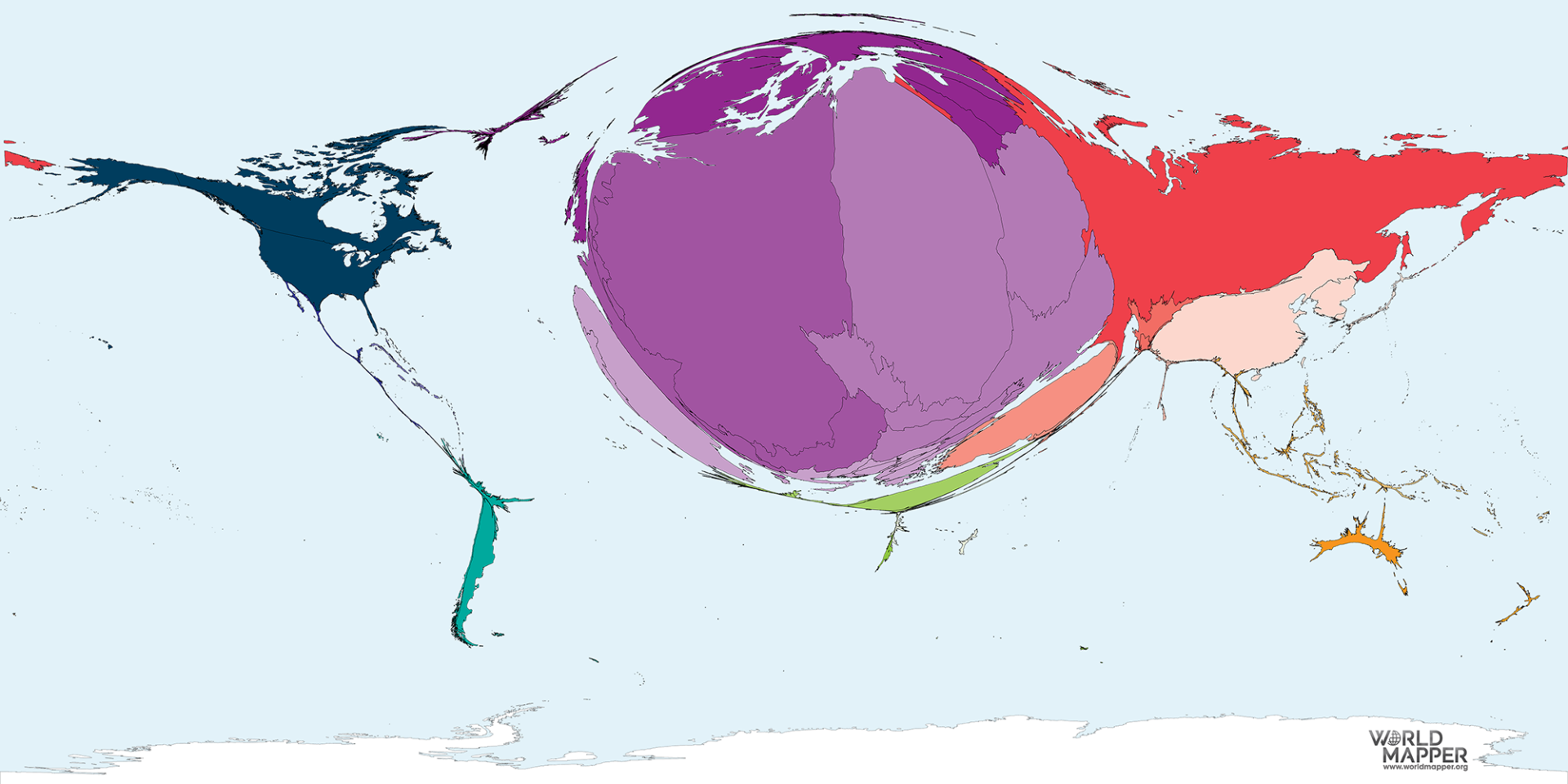 Camels - Worldmapper