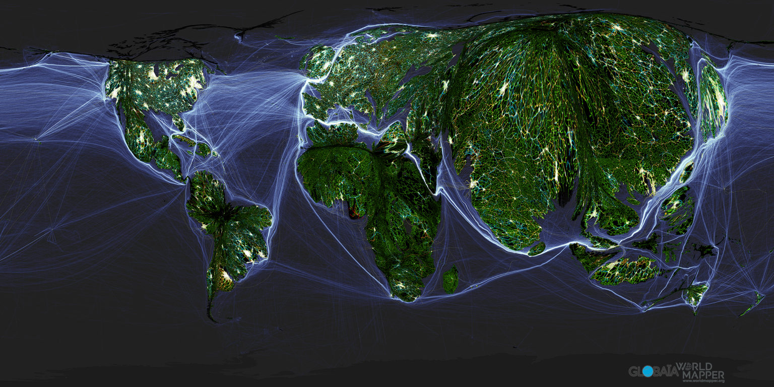 Anthropocene Worlds - Worldmapper