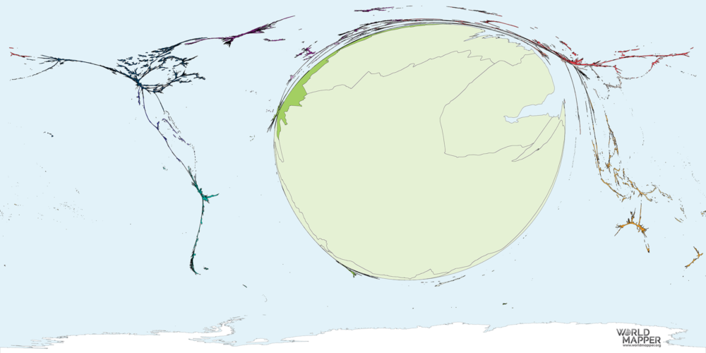 Anthropocene Worlds - Worldmapper