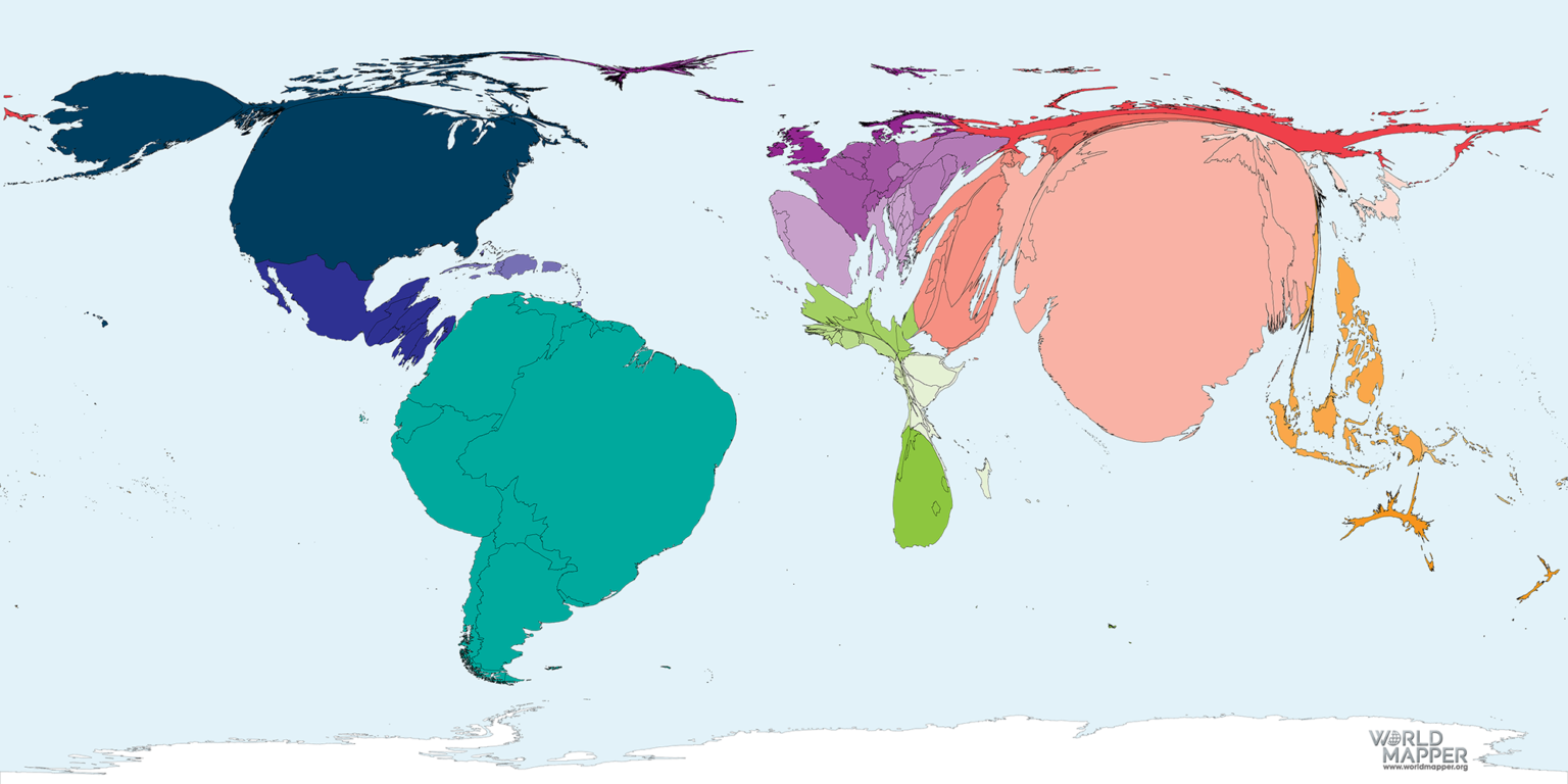 Population Year 1900 - Worldmapper
