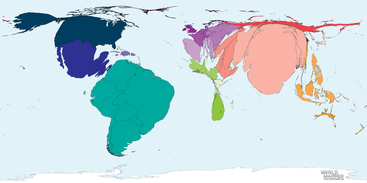 Population Year 1 - Worldmapper