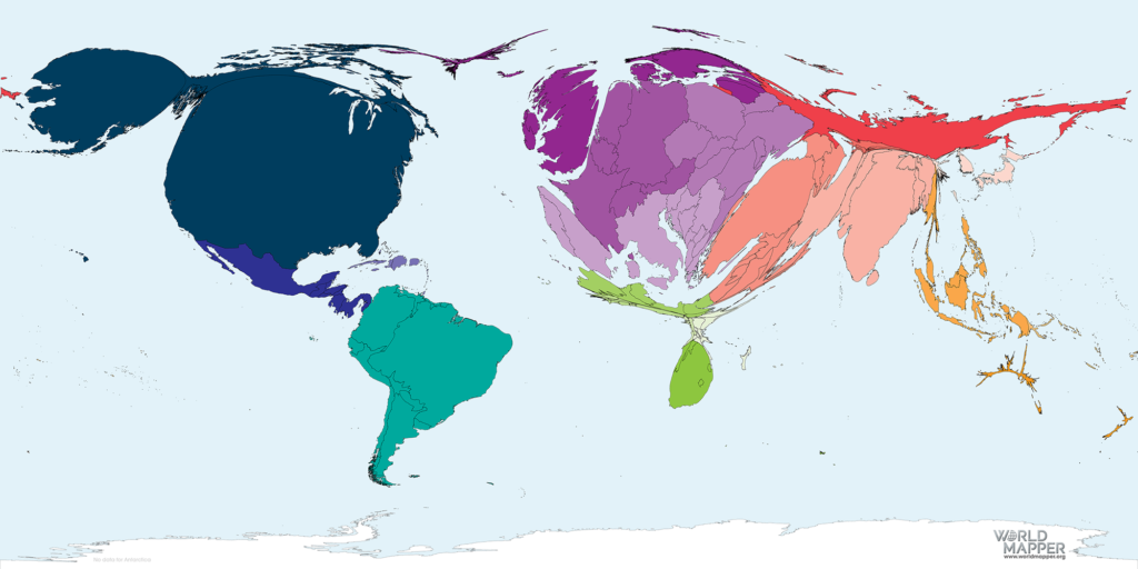 Population Year 1973 - Worldmapper