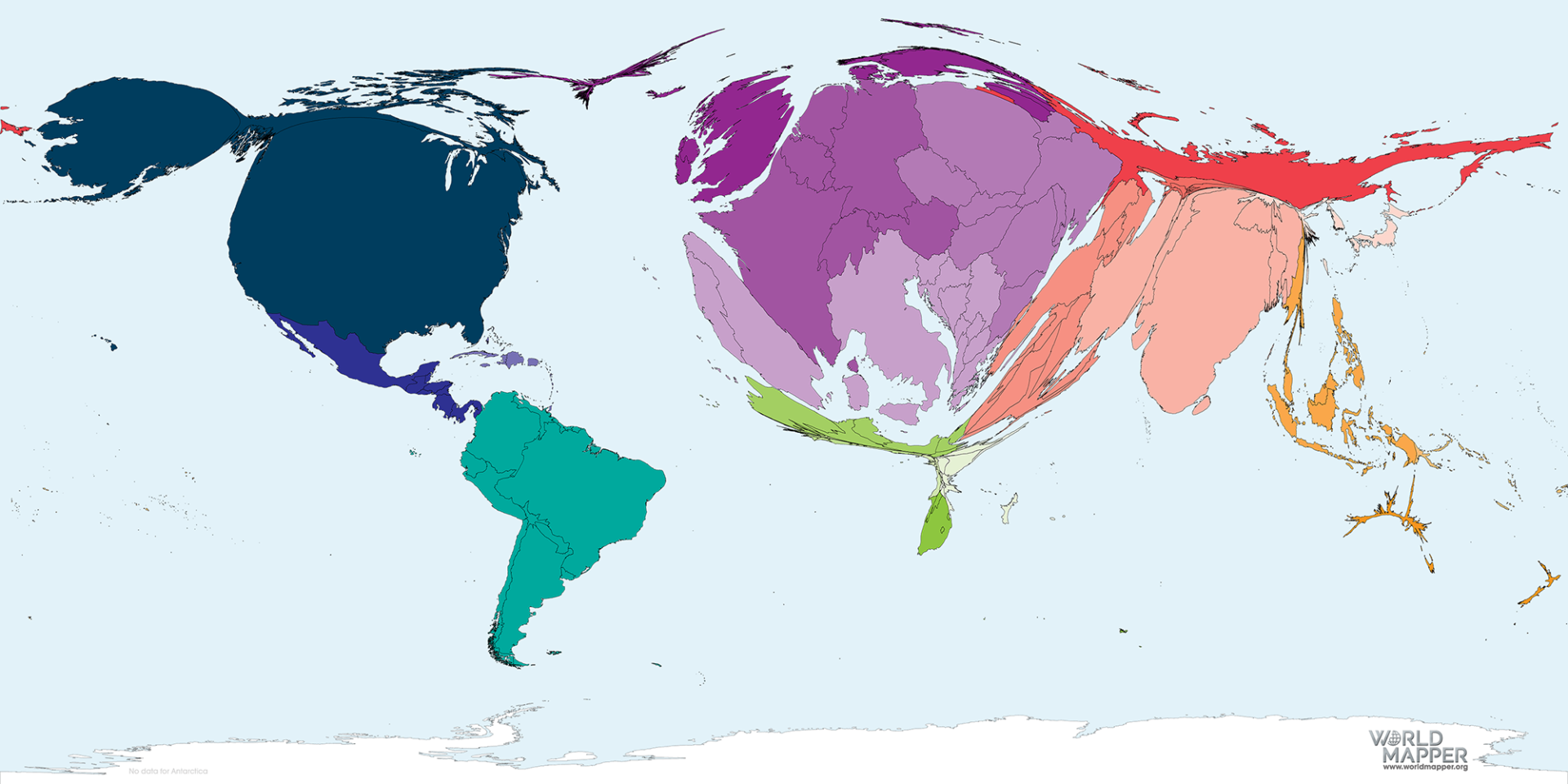 Population Year 1900 - Worldmapper