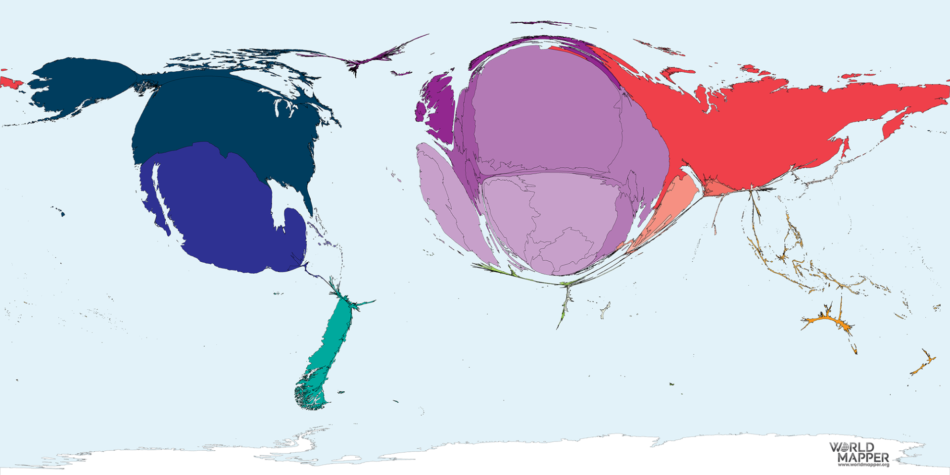 Raspberry Production - Worldmapper