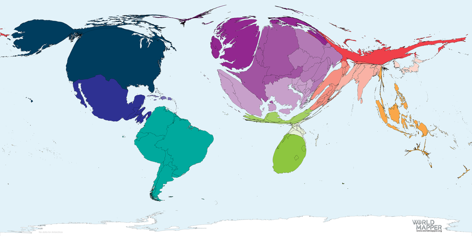 Vanilla Production - Worldmapper