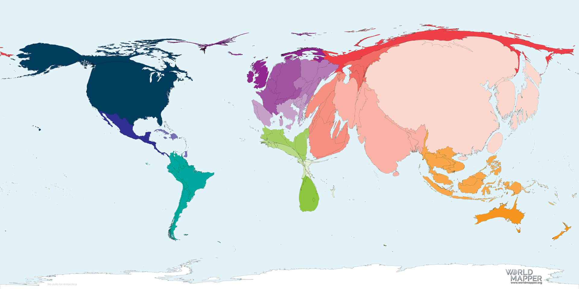 Population Year 1500 - Worldmapper