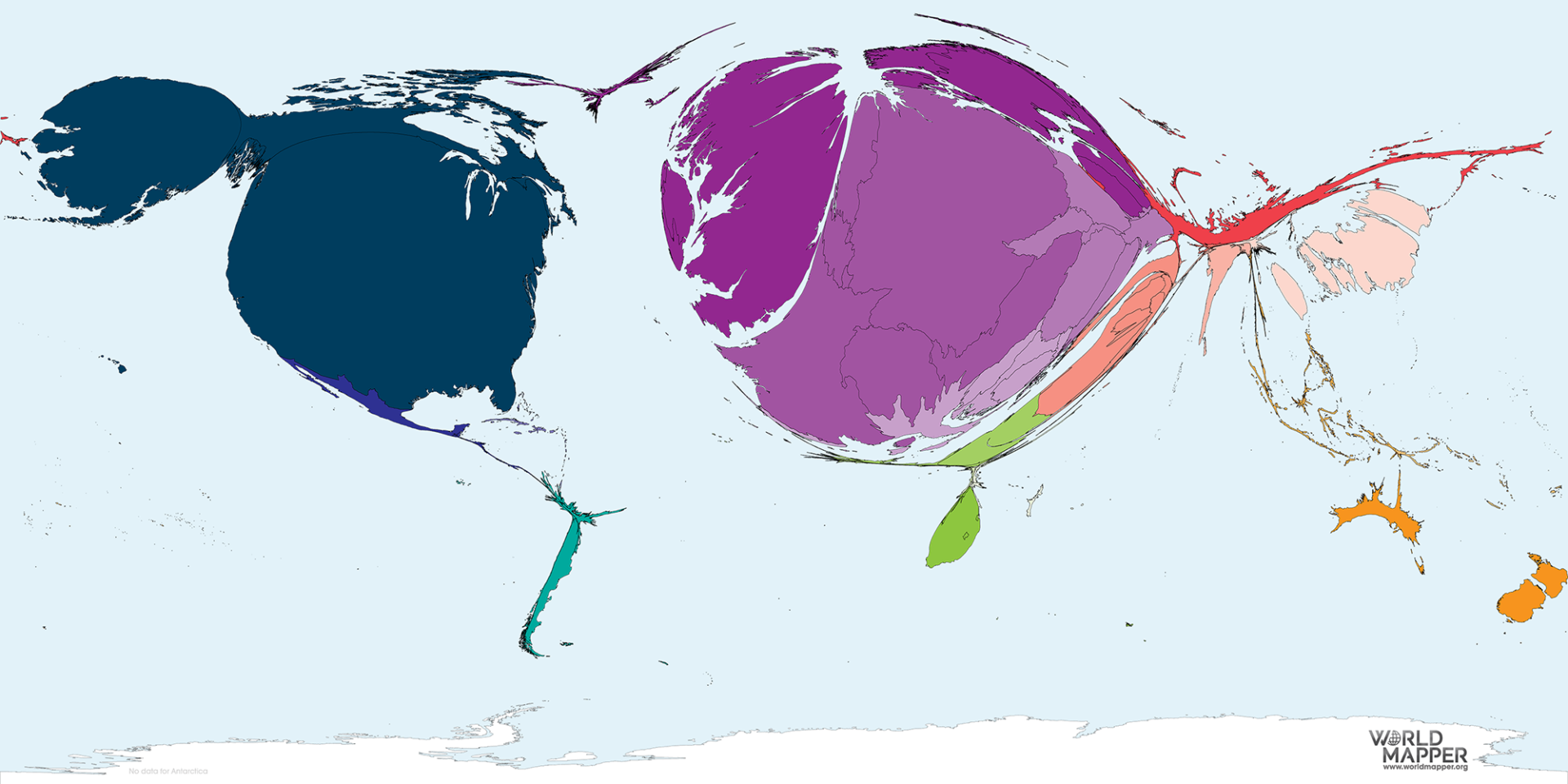 Banana Production - Worldmapper