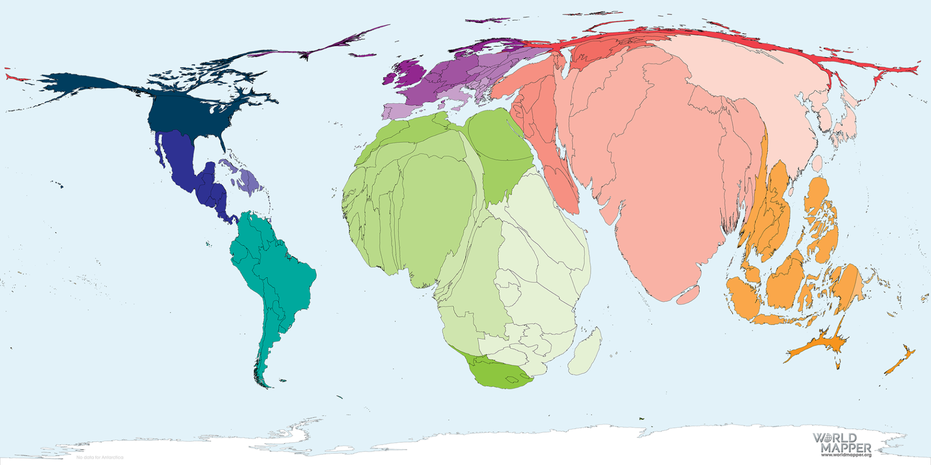 Camels - Worldmapper