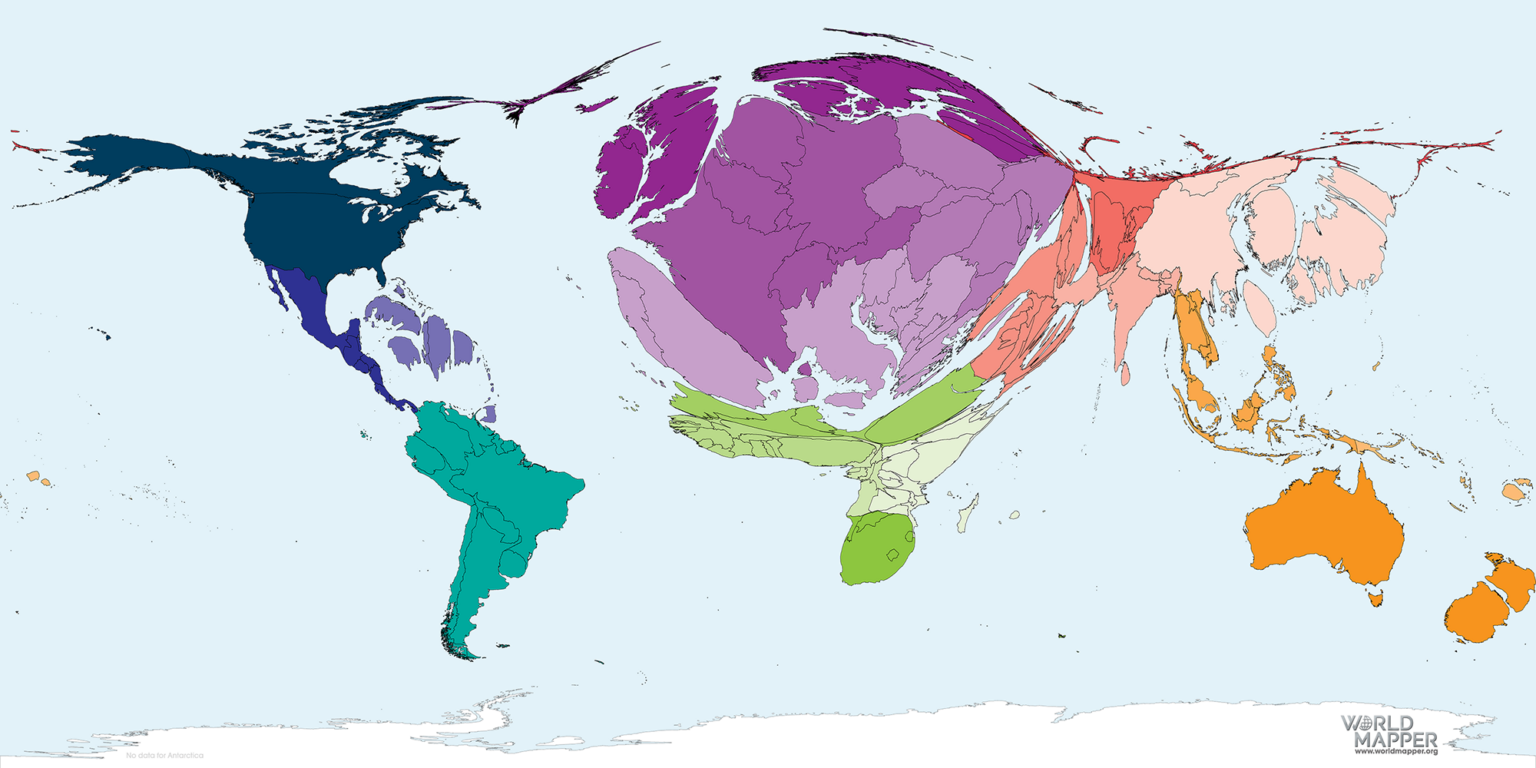 Population Year 1 - Worldmapper