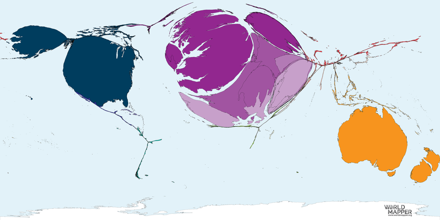 Worldmapper | the world as you've never seen it before