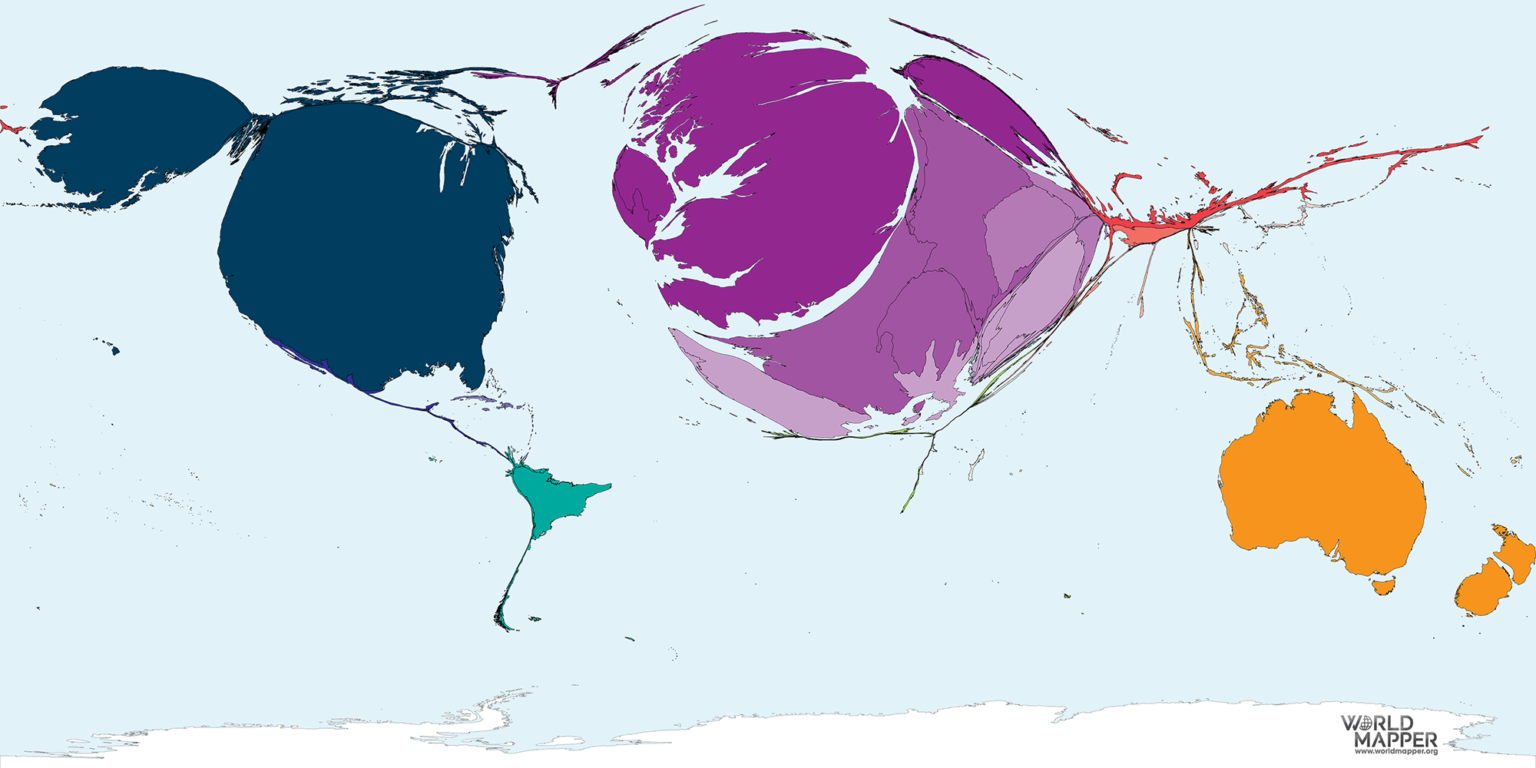 Worldmapper | the world as you've never seen it before